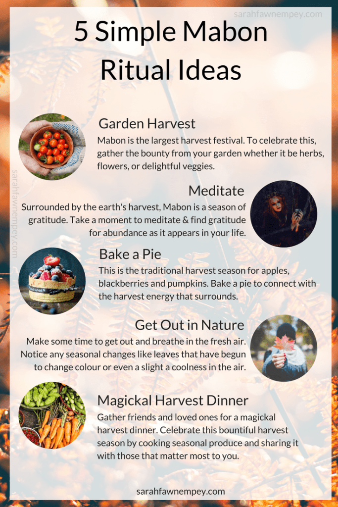 Spell for Today – 5 Simple Mabon Rituals – Printable – Witches Of The ...