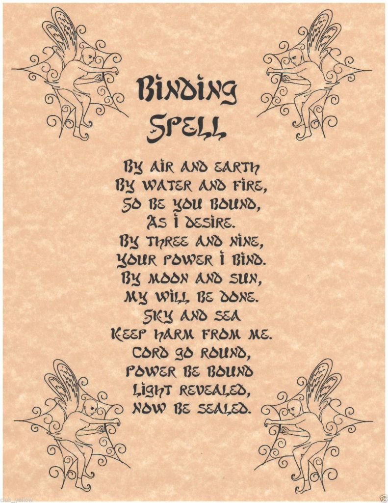 Banishing/Binding Spells – Witches Of The Craft®