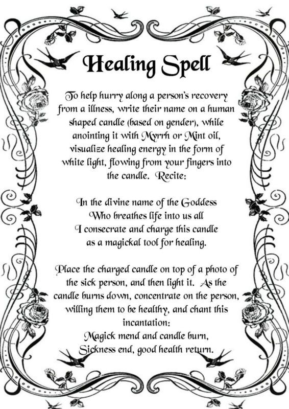 Healing Spells – Witches Of The Craft®